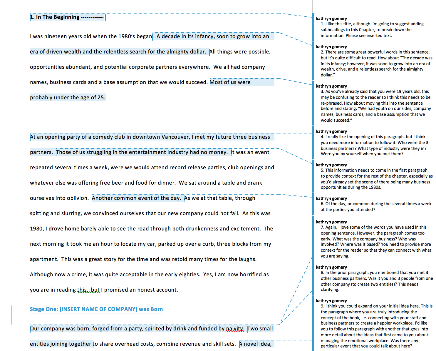 Editing Examples – The Science Writer